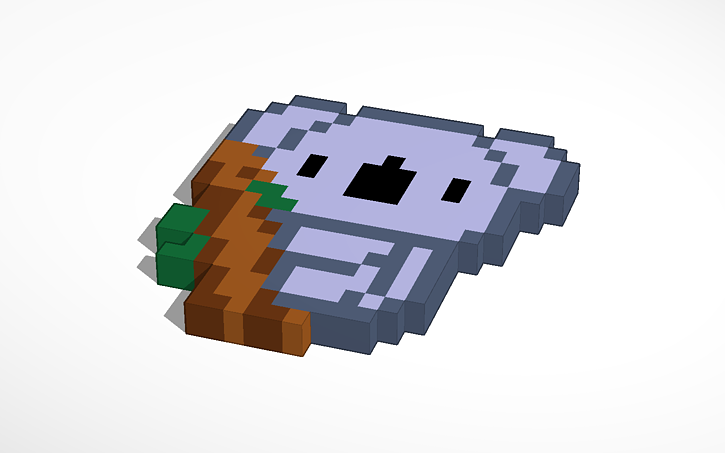 3D design Koala - Tinkercad