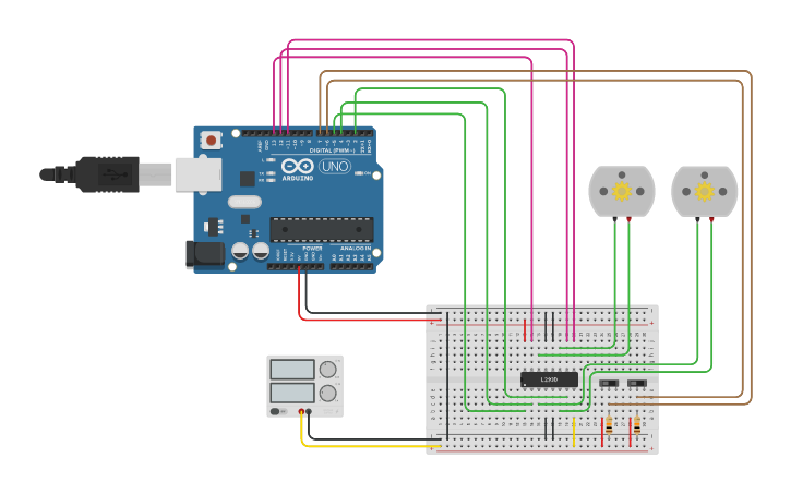 Circuit Design Q5 4 Tinkercad