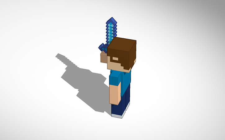 3D design steve - Tinkercad