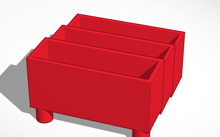 3D design Pencil case - Tinkercad