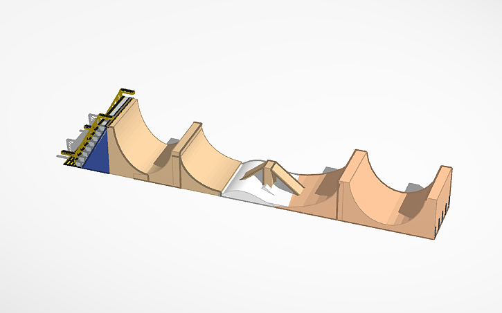 3D design skate ram major pt - Tinkercad