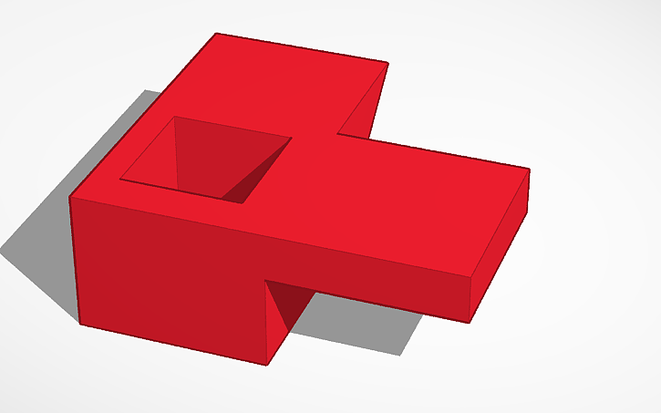 3D design Activity 3 - Support Structure Example - Tinkercad