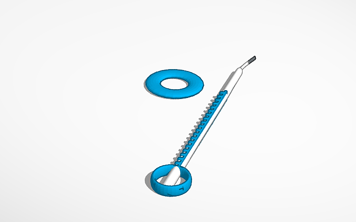 3D design Ear Hook - Tinkercad