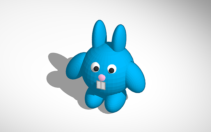 3D design Bunny - Tinkercad
