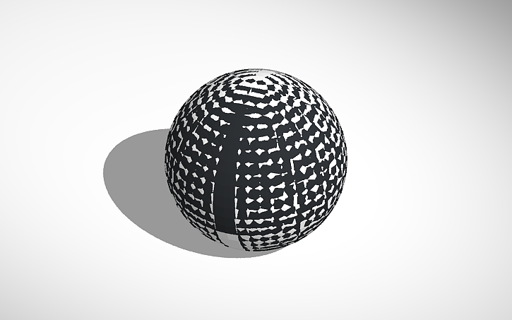 3D design Ball - Tinkercad