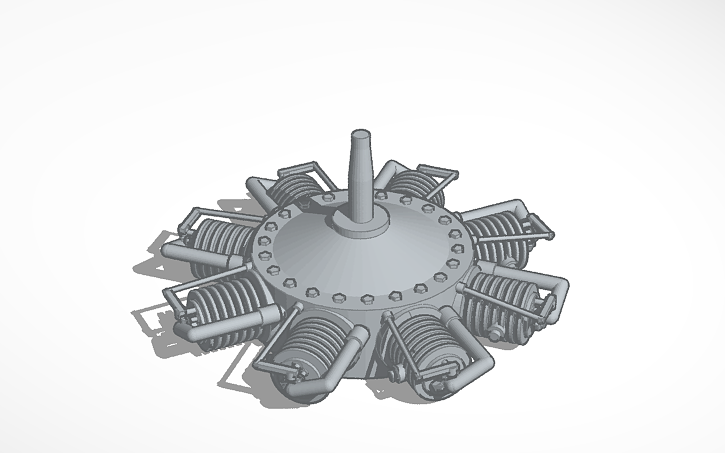 3D design 3D Model Engine | Tinkercad