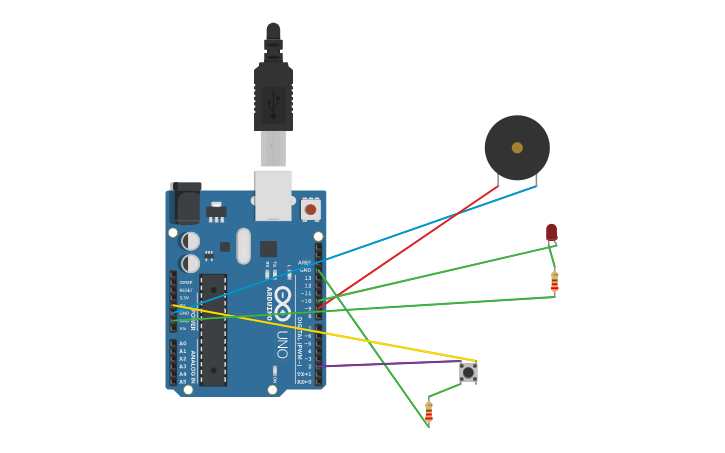 Circuit design if else - Tinkercad