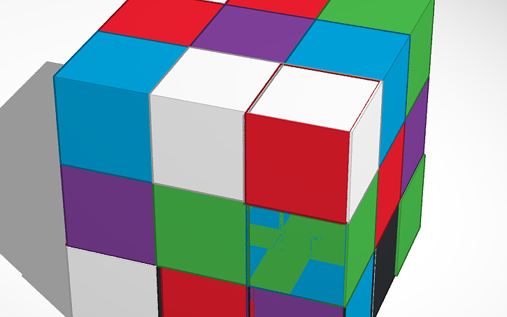 3D design Rubix cube | Tinkercad