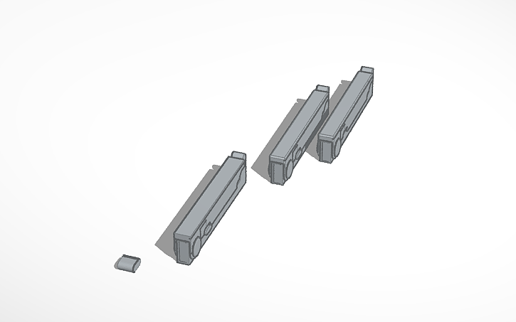 3D design gravity knife - Tinkercad