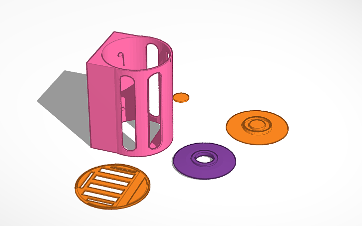 3D design 13 gallon Trash Bag Holder | Tinkercad