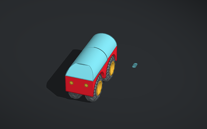 3D design car design concept - Tinkercad