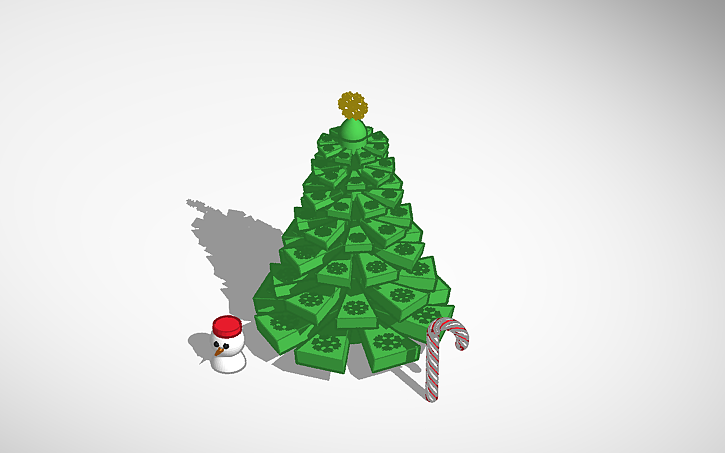 3D design Christmas - Tinkercad