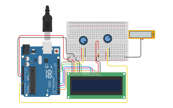 Circuit design Float - Tinkercad