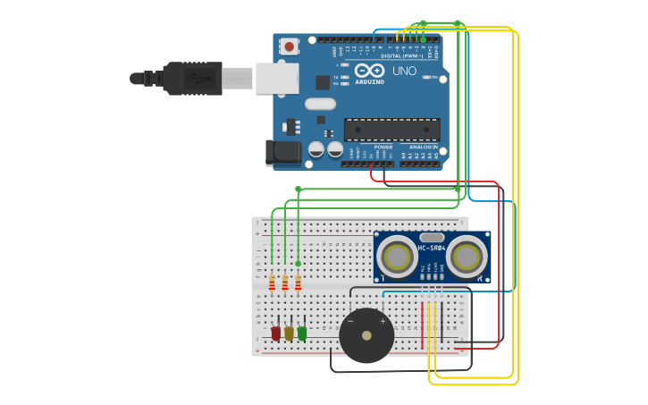 Circuit design Práctica 12 - Tinkercad