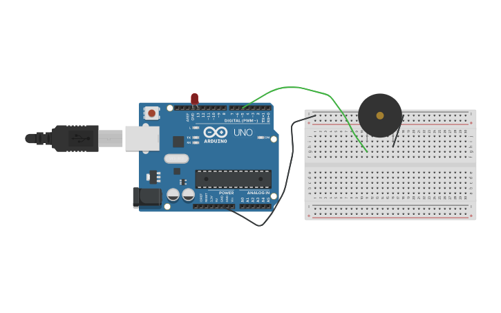Circuit design voice - Tinkercad