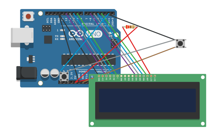Circuit design Final project games - Tinkercad