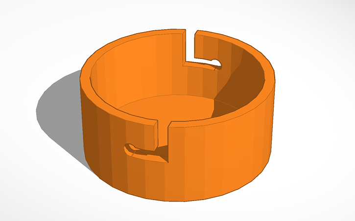 3d Design 2in Cap Locking Tinkercad