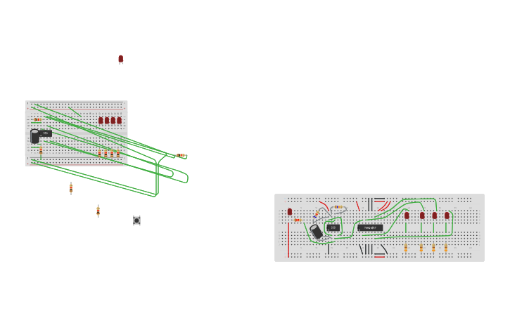 Circuit design The Binary Counter | Tinkercad