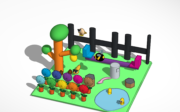 3D design Copy of Ecosystem Project | Tinkercad