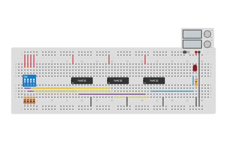 Circuit Design Logical Gate Circuit 2 2 Tinkercad
