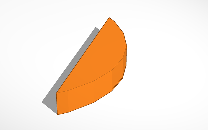 3D design leg - Tinkercad