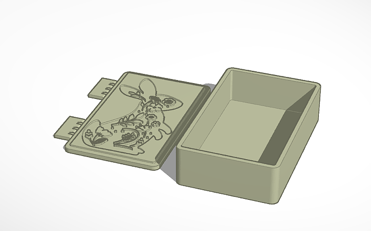 3D design Easter Box - Tinkercad