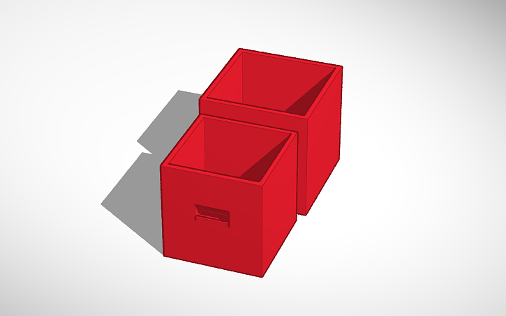 3D design Drawer - Tinkercad