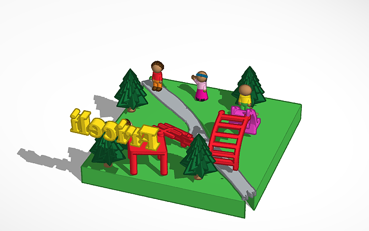 3D design patio de juegos | Tinkercad