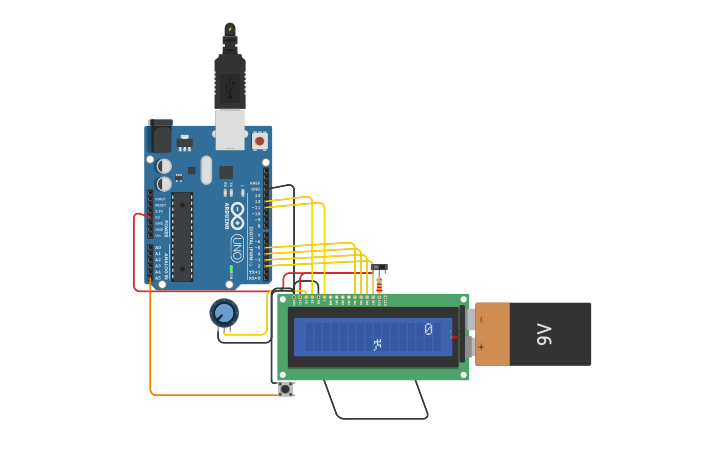 Circuit Design Copy Of Arcade Game Tinkercad