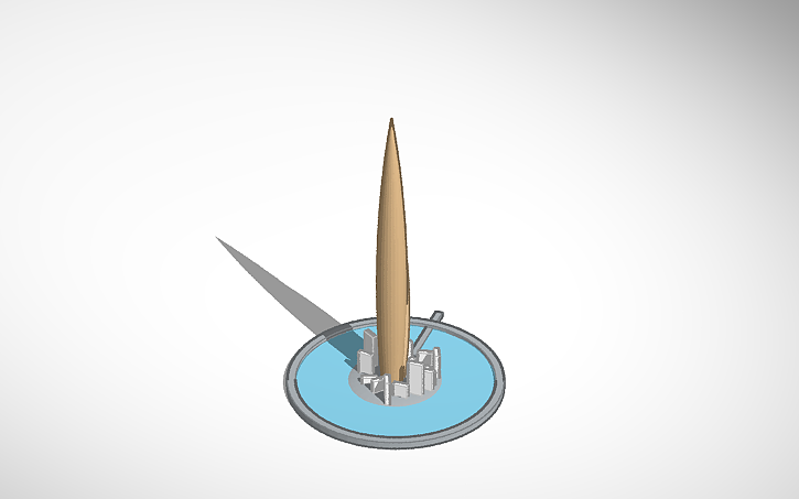 3D design bionic tower in hong kong | Tinkercad