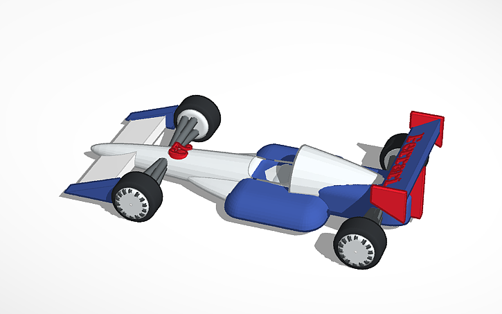 3D design Formula 1 - Tinkercad