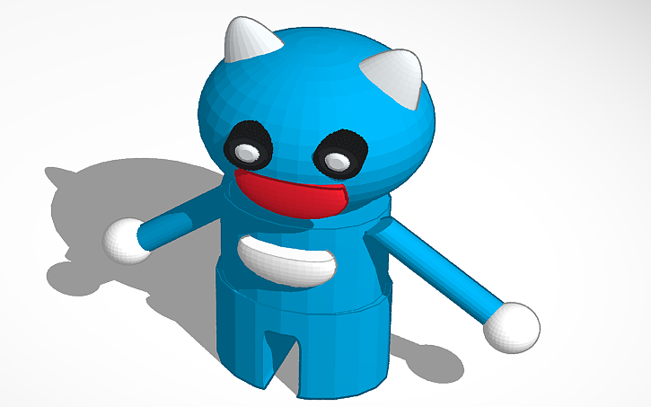 3D design Doraemon Character - Tinkercad