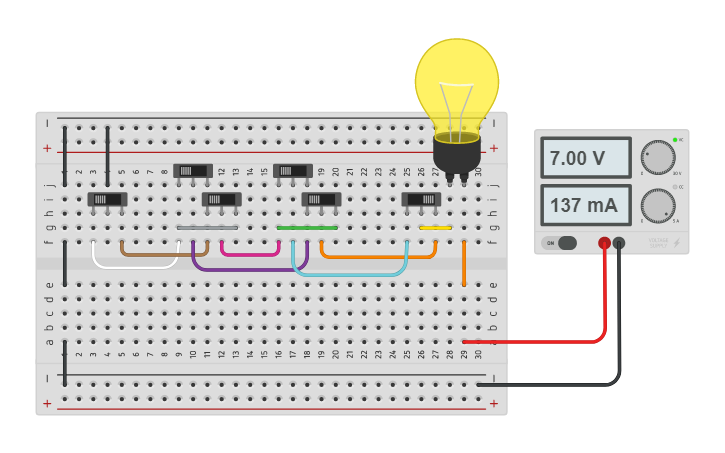Circuit Design Ittvt 4aet Gabriele Carosi Accensione Di Una Lampadina