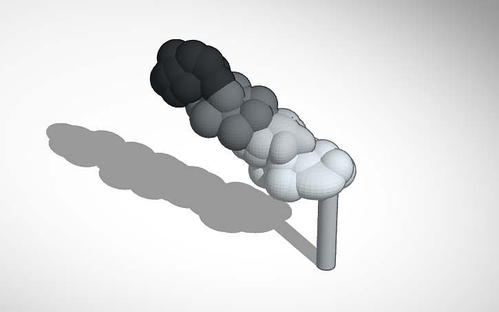 3D design smoke stack - Tinkercad