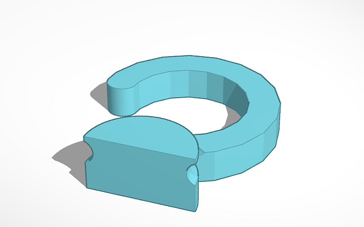 3D design Hook - Tinkercad