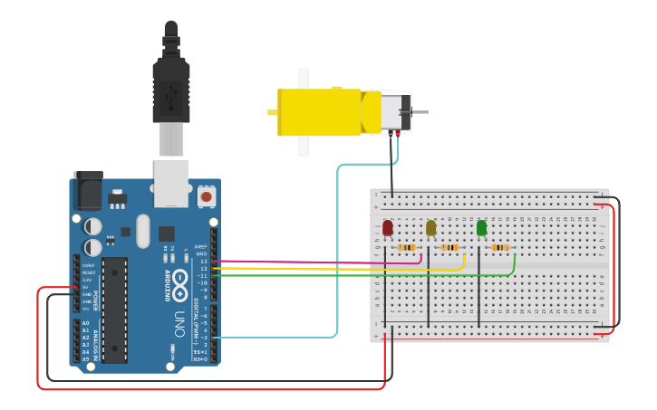 Circuit design Desafio 2 - Técnico - Tinkercad