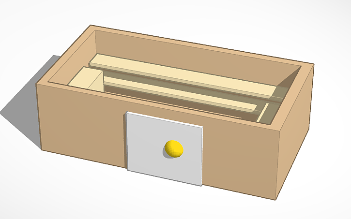 3D design storage room - Tinkercad