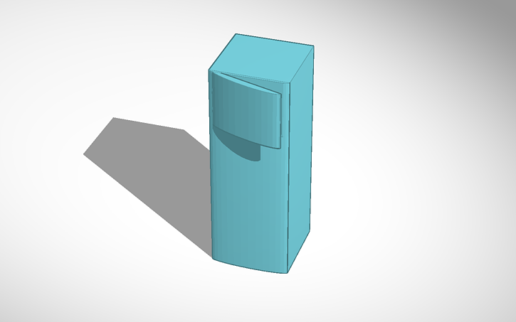 3D design fridge | Tinkercad