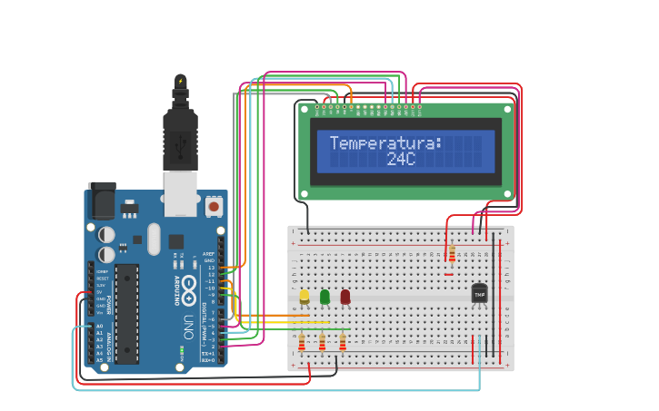 Circuit design Copy of Sensor De Temperatura LCD Con Arduino Y ...