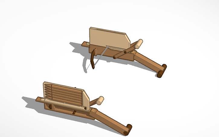 3d Design Genius Hour Repeating Crossbow Tinkercad