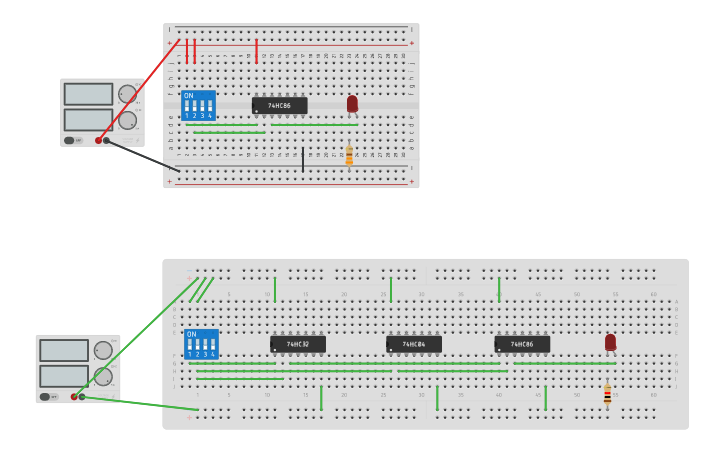 Circuit design Circuits - Tinkercad
