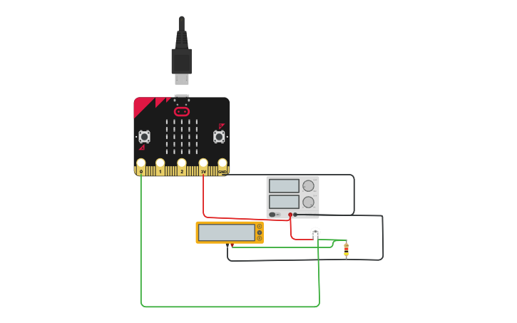 Circuit design Microbit | Tinkercad Circuit design Microbit | Tinkercad