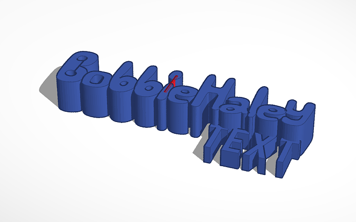 3D design name - Tinkercad