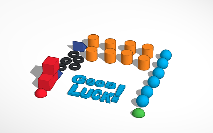 3D design Obstacle Course | Tinkercad