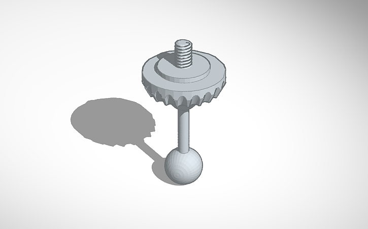 3D design Camera Mount Ball Joint @ 14mm - Tinkercad
