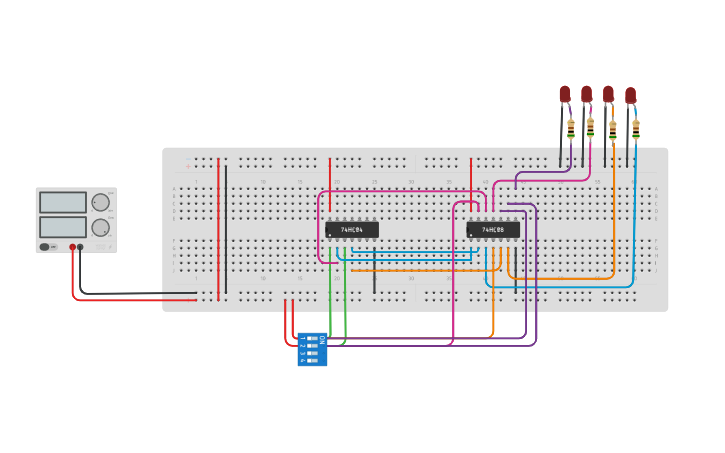 Circuit design decoder - Tinkercad