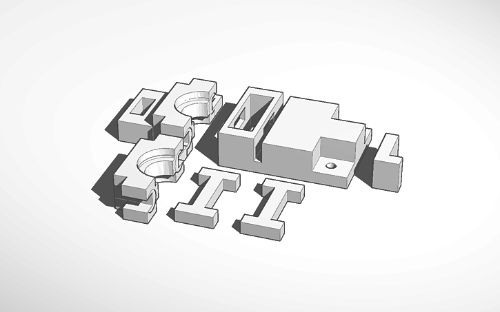 3D design MP Mini Quick Change Adapter for ED3 V6 Clone version 2 ...