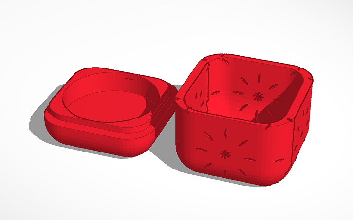 3D design light box - Tinkercad