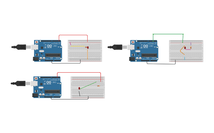 Circuit design Ejercicios de practica - Tinkercad