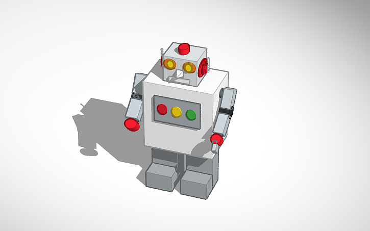 3D design Fiona Yang 8F- Robot | Tinkercad